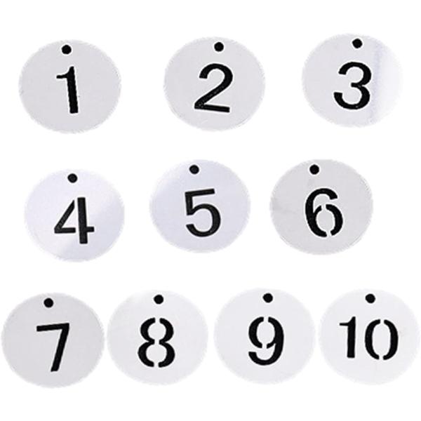 バリエーションコード : 2B293RH29F1〜10の数字が番号タグです。腐食に強いステンレス鋼で耐熱性、耐摩耗性に優れております。キーキャビネットをすっきりと整理いただけます。数字が透かし彫りタイプなので色褪せることがなく、瞬時に番号を...