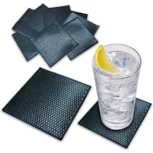 バリエーションコード : 2BJNF6QL8D「スナック，ラウンジ，キャバクラ，で使える高級感のあるコースター」見た目はシンプルでなおかつ高級感のあるコースターです。洗練されたカラーリングが夜のお店の華やかさを演出します。日本の職人により一...