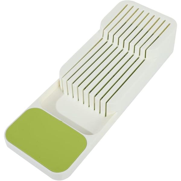 バリエーションコード : 2B2W29KHVR「キッチン周りをスッキリ」包丁の収納にお使いいただける包丁ホルダーになります。ナイフなどのキッチン用品を収納することができ2段に分けて刃物を収納いただけます。「安定する横置きタイプ」横置きタイプ...