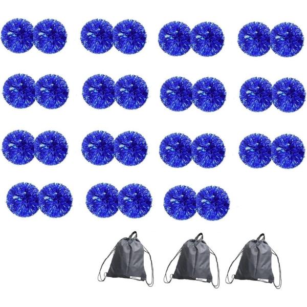 バリエーションコード : 2B2FX0JD3Fポンポン30個セット（両手で15人分）。運動会・ダンス・発表会・応援イベントにぴったりのチアポンポンセット。指を入れて使うリングタイプです。直径約28cm、1個約50g、テープ幅は約2cm、１点...