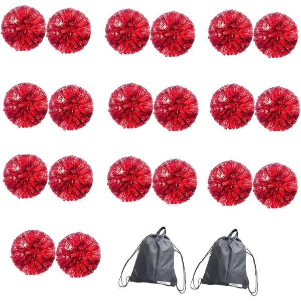 バリエーションコード : 2B2FX0JD3Fポンポン20個（両手使用で10人分）。運動会・ダンス・発表会・応援イベントにぴったりのチアポンポンセット。指を入れて使うリングタイプです。直径約28cm、1個約50g、テープ幅は約2cm、１点約...