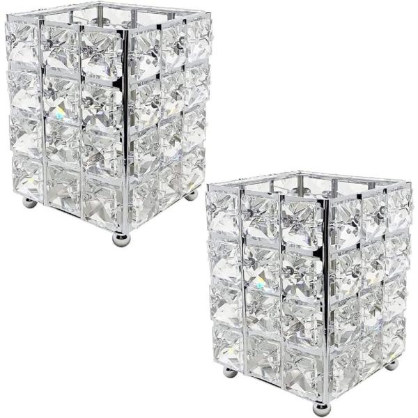 バリエーションコード : 2B2FXTNQYT・キラキラのブラシスタンドは、キラキラビジュー、クリスタル、ゴージャス、プリンセスに心躍るあなたにおススメ。生活感のあるお部屋を瞬時に高級ホテルにドレスアップ。メイクアップが楽しくなるブラシホル...