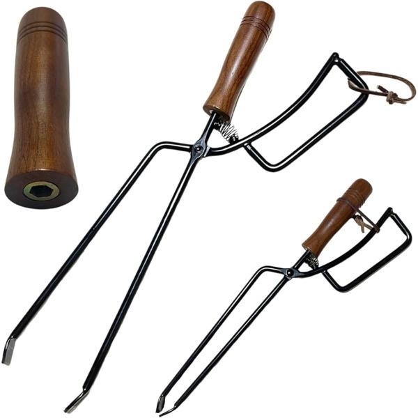 バリエーションコード : 2BJGRJTU9T従来品の火バサミや薪バサミにはないバネ付きだから力不要　バネの力で自然に火バサミが広がるから手が小さい方や女性でも扱いやすい。「バネがないものと比較すると段違いに使い心地が良い」お客様から大好評...