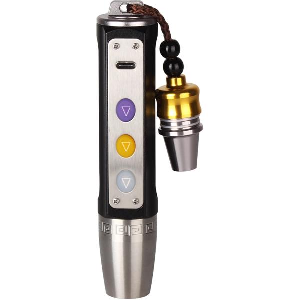 バリエーションコード : 2B2G5ISRX1・ジュエリー懐中電灯は、白、黄色、紫の三色LED光源で翡翠を識別する専用のライト。Type-C、USB充電式、手のひらサイズで携帯に便利。アルミ合金製で耐久性も抜群。本体の色は、ブラック、ブルー...