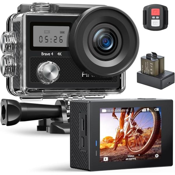 バリエーションコード : 2B2PGX4JU9プロフェッショナル4K/30fps、2.7K/30fps、1080P/60fpsビデオ、20MP写真解像度により、アクションカメラの中の映像とは思えないほど、リアルできめ細かな瞬間を記録できます...