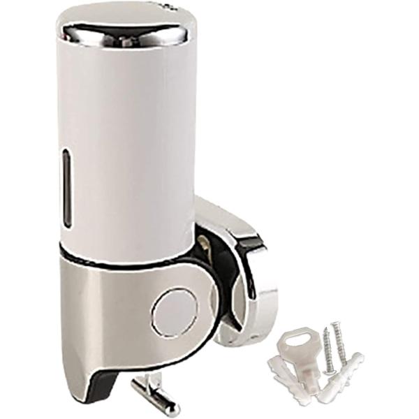 バリエーションコード : 2B2GISJF5L盗難防止機能つき液体せっけん詰替え用ソープディペンサー「サイズ」1瓶500mlx1：（幅）110X（奥）X（高）240mm「サイズ」1瓶500mlx2（幅）205X（奥）100X（高）240mm...