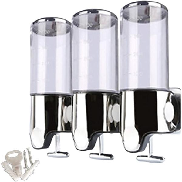 バリエーションコード : 2B2GISJF5L盗難防止機能つき液体せっけん詰替え用ソープディペンサー「サイズ」1瓶500mlx1：（幅）110X（奥）X（高）240mm「サイズ」1瓶500mlx2（幅）205X（奥）100X（高）240mm...