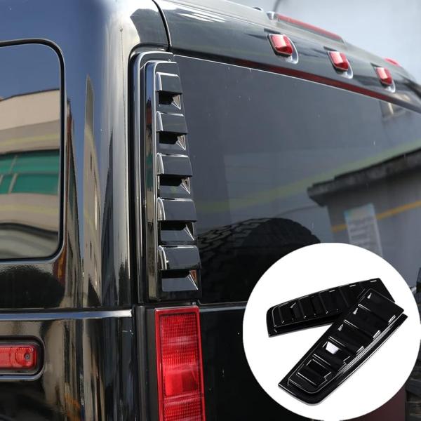 バリエーションコード : 2B2HTY0C2H「適合車種」：ハマー H2 2003-2009。「素材」：高品質のABS樹脂製で、耐久性に優れています。「商品内容」：リアアッパーテールランプベントカバー x2。愛車のリアアッパーテールランプベ...