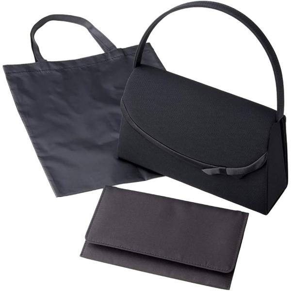 バリエーションコード : 2B2RFN3JIR素材構成: ＊［製品番号］ ALFB01 フォーマルバッグ ブラック＊［アイテム説明］ aniva・organic(アニバ・オーガニック)では、フォーマルシーンにふさわしい、凛とした装いの喪服を...