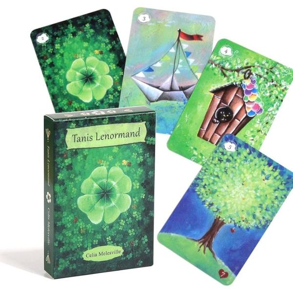 「製品詳細」本商品は全36枚のタロットカードセットで、カードサイズは約 93mmx60 mm となっています。内容は英語表記です。「分かりやすいデザイン」カードのイラストは鮮明かつ直感的に意味が理解できるデザインで、タロットやルノルマン占い...