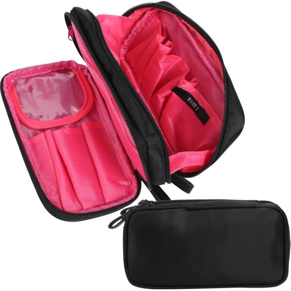 バリエーションコード : 2B2JWK3OF2「2層構造の収納面」2層構造になっており収納面が4つあるため、コンパクトさを保ちながら大容量収納を実現。メイクブラシや口紅、香水などたくさんのメイク道具を収納することができます。「中身が確認しや...