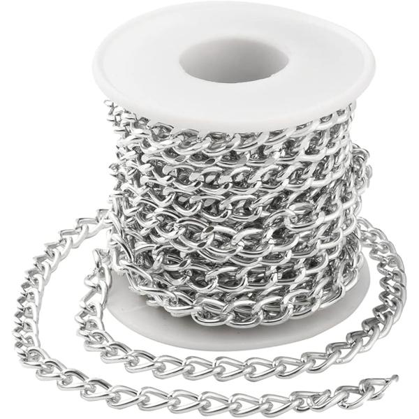 バリエーションコード : 2B2JY4D5YJ・アクセサリーのハンドメイドなどに便利なチェーンです。ネックレスやブレスレット、バッグやスマホショルダー、キー用のチェーンとして用途はさまざまあります。・使用しないときはリールに巻いてコンパクト...