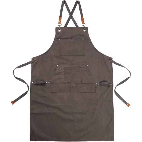 バリエーションコード : 2B2KWYNVVK・厚手でとても丈夫で耐久性強いキャンバス素材なので丈夫で長持ち・強度が高く多少の火の粉では燃え広がらない・座っても、長めの設計なのでズボンに火の粉が飛んできても安心・通気性が良いので、着心地も抜...