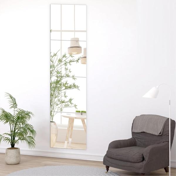 バリエーションコード : 2B2OUQLLOQ「基本仕様」縦30cmx横30cm直角の4枚セット。軽量（1枚当たり170g）のアクリル製で割れにくいため、落下しても飛散することがありません。縦に並べれば全身鏡に。ひし形でインテリアとして、一...