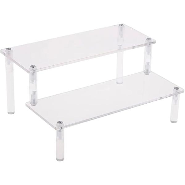 バリエーションコード : 2B2VF4G8PD「鑑賞や商品陳列に最適」アクセサリーやフィギュアの展示・鑑賞に最適です。商品陳列としても使用できるアクリルスタンドです。用途に応じて段数をご選択頂けます。「高い透明度でクリア」クリアなスタンドで...