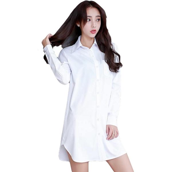 バリエーションコード : 2B2O8ORR09・メイン素材: ポリエステル・素材構成: 100% ポリエステル・通勤、通学、デート、普段着から部屋着までシーンを選ばず着られるベーシックな白シャツです。SからXLまで豊富なサイズ展開。ゆったり...