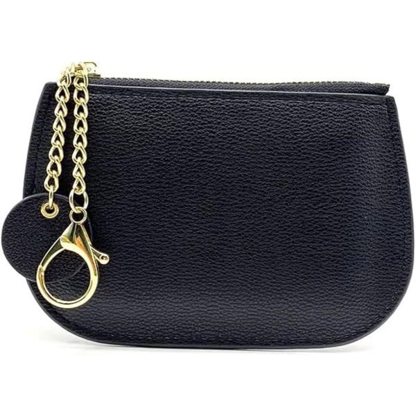 バリエーションコード : 2B2PWNLVHQチェーンバックル、キーチェンがついている新しいタイプのミニ財布です。オシャレ感が漂うPUレザーを使用し、女性にも人気のデザインです。