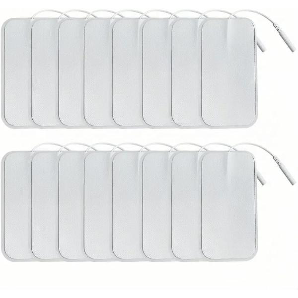 バリエーションコード : 2BJIYQDU9C「サイズ」角型５x9cm「内容量」8袋16枚入「プラグ」直径 2.0mm (世界標準サイズ)粘着パッドを使用するEMS機器に対応繰り返しお使いになれます