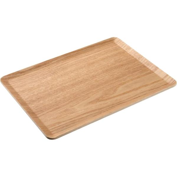 バリエーションコード : 2B2Q26RK0Q表面：すべり止め加工素材：ヤチダモサイズ：27L x 20W x 1H cm木目の温かみと角に丸みのあるデザインが柔らかい印象を与えます。和食器、洋食器ともに雰囲気になじみます。おうちカフェにピ...