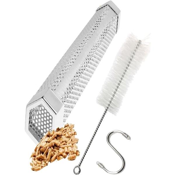 バリエーションコード : 2B2Q6W480Qボックスの中にウッドチップを入れて、燻製や香り付けにBBQグリルやスモーカーボックスでご使用いただけます。円型と六角形２つのタイプ、それぞれ長さ15.5cmと30.5cmからお選びいただけます。...