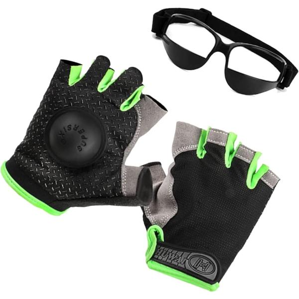 バリエーションコード : 2B2QHTVLK0「バスケ練習器具」バスケットボール練習用のグローブとゴーグルのセットです。家での練習にぴったりの商品です。「グローブ」ドリブル練習用のグローブです。バスケのドリブルは手のひらではなく、指先でコン...