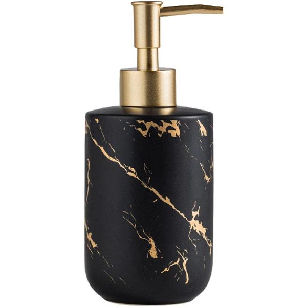 バリエーションコード : 2B2QS9KNI0お洒落な大理石のソープディスペンサーです。キッチン、バスルーム、洗面所などさまざまな場所でお使いいただけます。サイズ：19x8x8cm容量：約300ml本体重量：約300g素材：セラミック