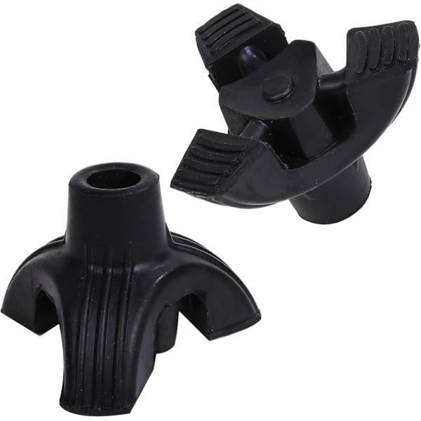 バリエーションコード : 2B248VORH4・自立可能になるステッキ用ゴム。3〜6本の大きなゴム脚と適度な重さで、アスファルトなどの平らな場所で杖を立てることが出来ます。・杖を置く場所を探す手間がなくなり、いつでもストレスなく外出すること...