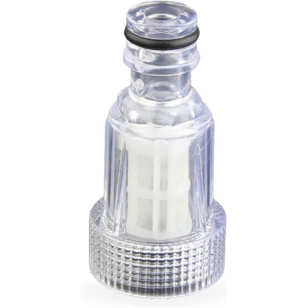 バリエーションコード : 2B2SD4LUKN・「製品紹介」水道接続、井戸水、雨水や貯めた水などを使用する際に、本体の給水口に取り付けて金属片やゴミの混入を防ぎます。透明でフィルターの汚れを確認することが可能です。ポンプにきれいな水を供給し...