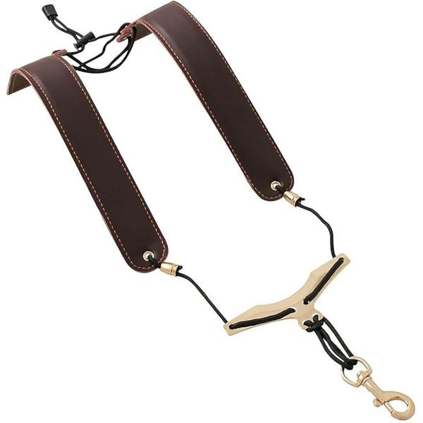 バリエーションコード : 2B2SFJD1XW高級感のあるゴールドとPUによる、サックス用ストラップです。サクソフォンをはじめとした、吹奏楽器に適したストラップで、長さ調整も簡単に行えますので、快適にご使用いただけます。首にかかるベルト部は...