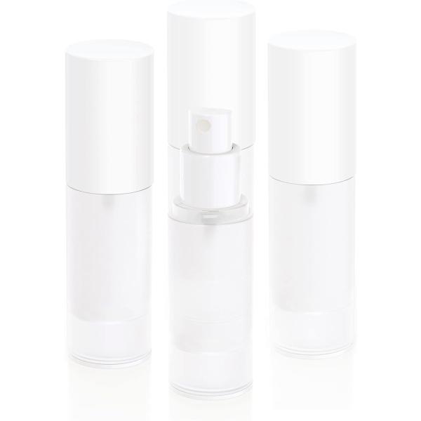 ・真空ボトル：一般的なスプレーなどのように、ノズルで液体を吸い上げるわけではなく、液体自体が上がっていくので、最後まで残らず液体を使い切ることができます。逆さでもスプレー可能なので、背中に化粧水を付けたい時なんかにかなりおすすめです。・アル...