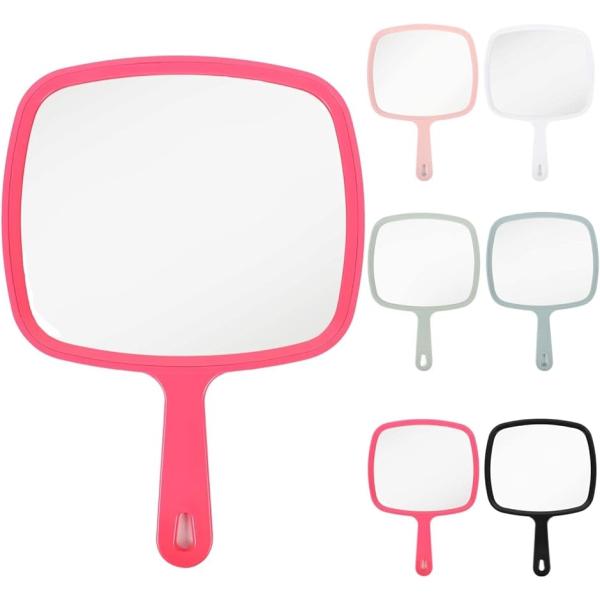 バリエーションコード : 2B2PSNCWWN「大きくて見やすい」 大きくて横に長いハンドミラー。縦長タイプより顔全体が見やすい実用的なデザインです。鏡面は高解像度で細かいところまでクリアに映るため、毎日のメイクに大活躍するでしょう。「滑り...