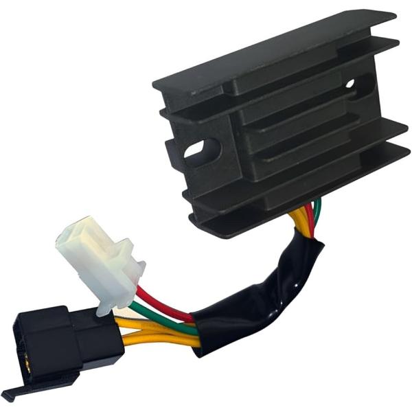 スズキ バイク GN125 互換品 レギュレーター ( 整流器 ) GS125 EN125バイクの電圧が全く出ない、高電圧がでる、バッテリーの調子が悪い場合にはレギュレーターに問題が起きているかもしれません。レギュレーターを必要な時に交換し...