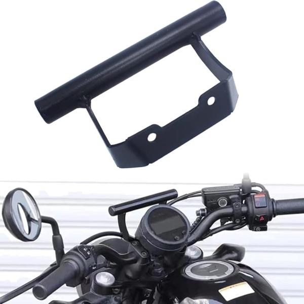 ・商品名： ハンドルマウントステー レブル250 500 マウントステー ハンドルステー レブル 用 カスタムパーツ バイク スマホ ホルダー マウント ステー・「商品仕様」サイズ（約）：全長172mm ネジ幅44.5mm パイプ径22mm...