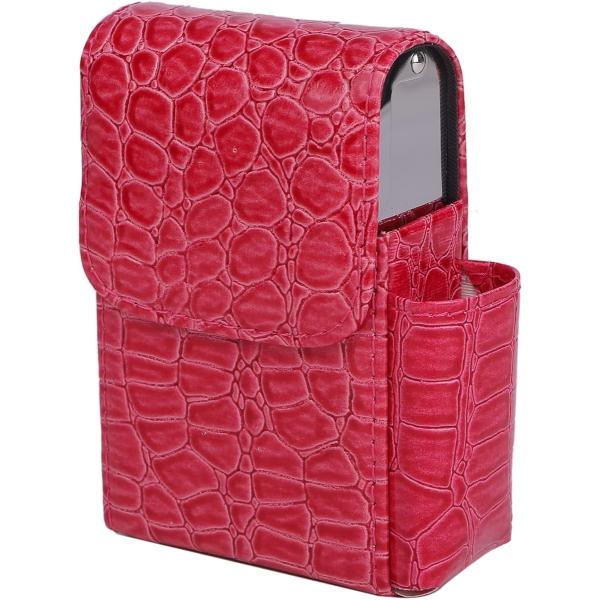 バリエーションコード : 2B2UJ4238N・商品内容：シガレットケース ライター収納タイプ ＊ロングサイズの煙草箱は入りません。・カラー：クロコダイル柄ブラック・クロコダイル柄レッド・スウェード調ブラウン・スウェード調アッシュ・サイズ：...