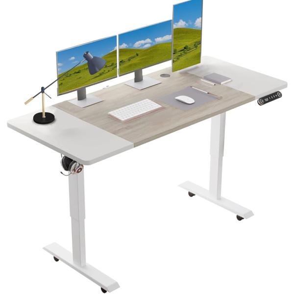 バリエーションコード : 2B2VCRS0J6「商品仕様」＊天板サイズ：約幅140CMx奥行60CM＊天板は4分割 ＊本体重量：約30KG ＊耐荷重80KG ＊高さ調節範囲：69-115CM（厚さ：2CM、高さ71-117CM）＊材料:化粧...