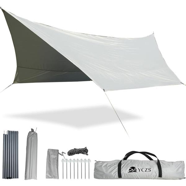 「3000ｍｍ耐水圧＆雨漏りを防ぐシーム加工」遮光性、耐水性に優れ、市場品質をはるかに超えることを目指すために、耐水圧値が3000ｍｍに達しました。更にテントの六隅とトップを問わず全ての縫い目には雨漏りを防ぐシーム加工を施しました、隙間から...