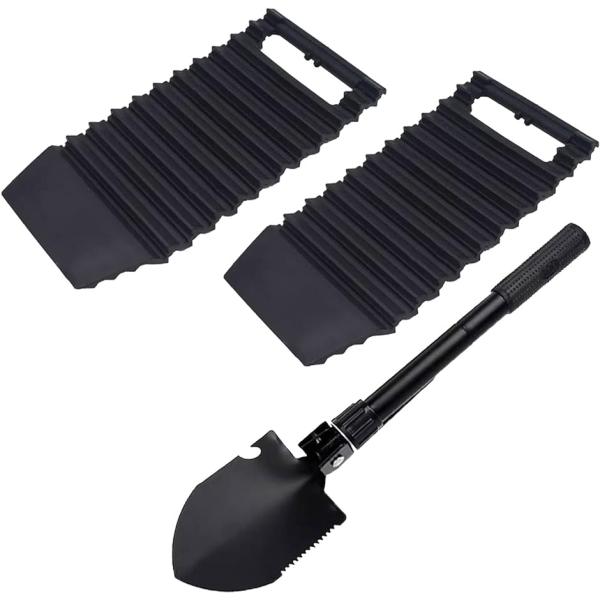 バリエーションコード : 2B2WI8O409雪道、泥道にはまってしまった時に。いざという時の心強い味方、スノーヘルパー、すべり止めマット2枚組です。折りたためるコンパクトなシャベルもセット。雪道対策に揃えておきたいマストアイテムです。使用...