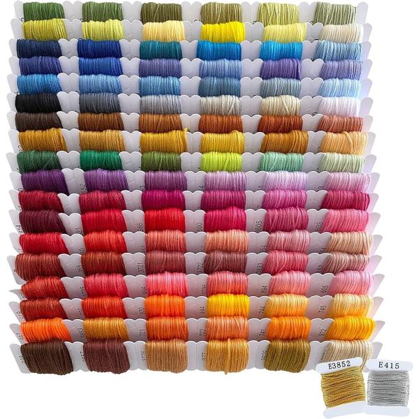 バリエーションコード : 2B4L9FSCIT・「60色/108色刺繍糸」刺繍糸は60色、108色の2種類。見ているだけで創作意欲がわいてくる豊富で美しいカラー。糸は光沢感があり丈夫。108色セットには、金銀の糸付き。・「使いやすいカード巻...