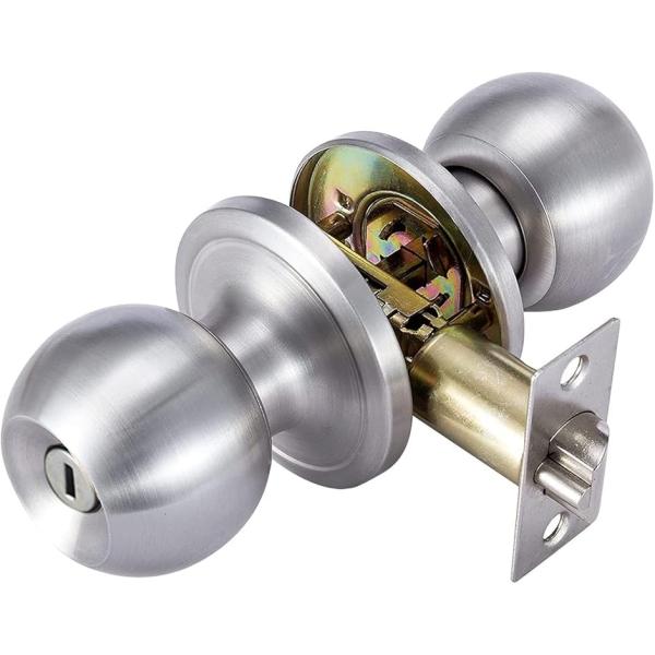 バリエーションコード : 2BJ8NPV2LJ「鍵なしの仕様」ドア厚さ 35-50mmラッチボルト長さ50mm錠辺の距離60mmに適用「特徴」レバーハンドル錠は鍵がないバスルーム、トイレに適用します。内側から鍵をかけて閉め出し可能、外側から...