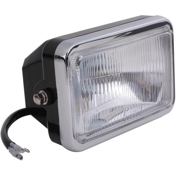 バリエーションコード : 2B2XL3D660角目ヘッドライト ガラスレンズ TZR125 RZ125 CB125T FTR250 FT400 FT500等 汎用 社外品になります。適合車種：AX100 / TZR125 / RZ125 /...