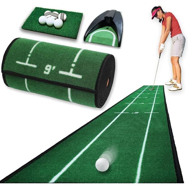 バリエーションコード : 2B2DD1SS2X・「自宅でショートゲーム上達のトータルセット」練習場では数をこなせないパターやアプローチを自宅で上達するための９点フルセット。好きなときに気軽に練習ができ、グリーン周りでスコアを落とすラウンドか...