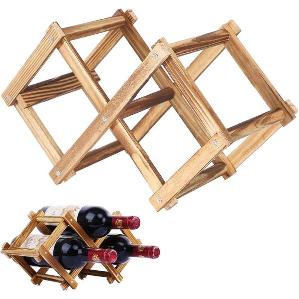 バリエーションコード : 2B9DPG82FS「おしゃれにボトル整理」ワインボトルやビン用の木製ラックになります。ワインをお洒落に魅せながら整理収納できます。シックな色合いの木製ワイン棚で落ち着いた高級感を演出できます。「場所を選ばず使える...