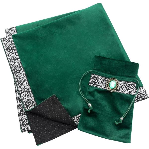 バリエーションコード : 2B44WJUVKX「デザイン」滑り止め付きの高級タロットクロス。ベルベット素材のシンプルな無地のタロットクロスなので、タロットカードを展開した際にカードのイメージを邪魔することなく、落ち着いた気持ちでタロットリー...