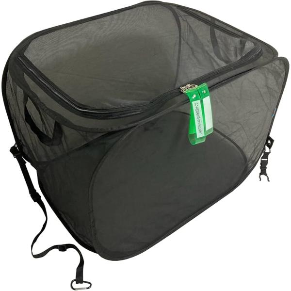 バリエーションコード : 2B46WUD0JC「開封時のご注意」広げる際にワイヤーの跳ね返りにご注意ください。「サイズ」70x50x50cm　＊個々の製品により誤差が生ずる場合が有ります。「本体材質」・ネット＝ポリエチレン・枠組み＝スチール...