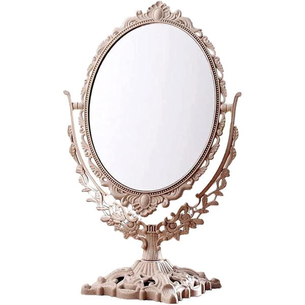 バリエーションコード : 2B48XI9VVL・「おしゃれなデザイン」アンティーク調の卓上ミラーはお部屋をおしゃれに演出しますので、インテリアとしてもオススメです。・「実用性もバッチリ。」アイラインをひいたり、マスカラを塗る時など360度回...