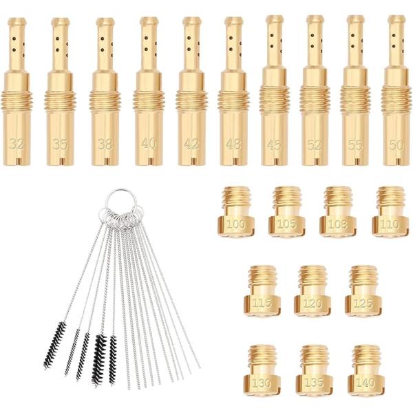 バリエーションコード : 2B2H6DODUU「ケーヒン ジェットセット詳細」ケイヒン 丸大 ［6x8］ #100、#105、#108、#110、#115、#120、#125、#130、#135、#140。ケーヒンPWK28/PE24用パイ...