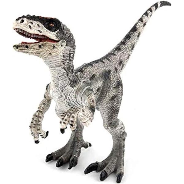 バリエーションコード : 2B6D5XNCRQ細部までこだわったリアルな恐竜になります。手作業で作業しておりますの多少の色が違う可能性もあります。ヴェロキラプトルは、約8，300万 - 約7，000万年前（中生代白亜紀後期）の東アジアにあっ...