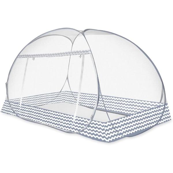 バリエーションコード : 2B4HC92J3I「シングルサイズ」展開サイズ：幅100cm＊長さ195cm＊高さ105cm　収納サイズ：50x50cm　重量：730ｇ 「素材」 本体:ポリエステル ワイヤー:スチール「虫刺され防止布付きの新型...