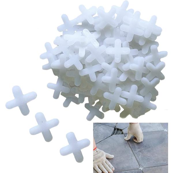 バリエーションコード : 2B4H5KUHO3・サイズ：目地幅 5mm タイプ・十字目地スペーサー1000個セット。100個x10袋のセットです。100個づつ小分けされていて扱いやすい。業務用の他、DIYに。・プラスチック製 目地に挿入して...