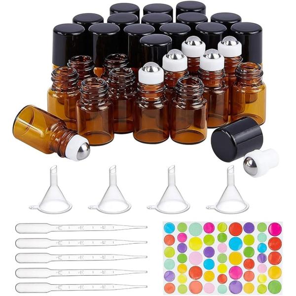 バリエーションコード : 2B8W6W0NFHパッケージ包装：2mlロールオンボトル30個：1.5x3.3cm；3mlドロッパー10個:15.7〜15.9 x1.15cm；漏斗4個：37x6〜7mm、穴：2mm；栓抜き1個：80.5x40....